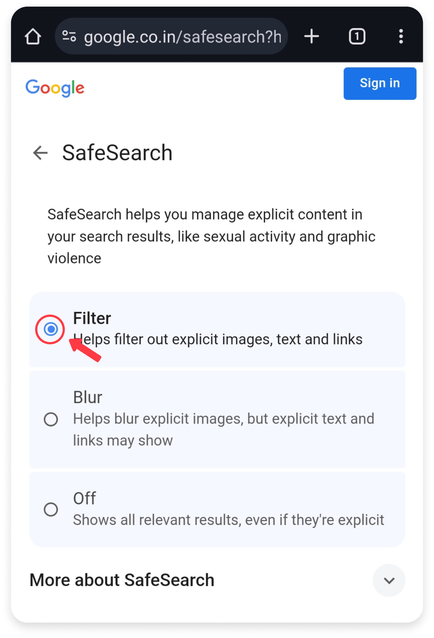 How to Filter or Blur Explicit Results with SafeSearch | Mobicip